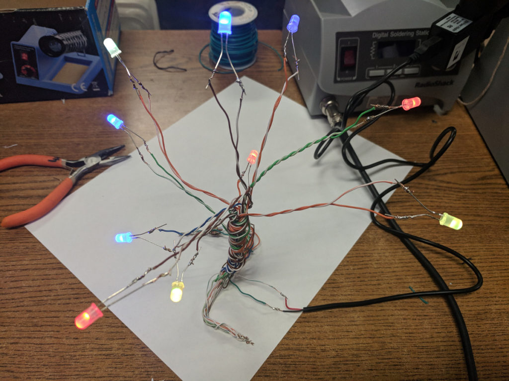 DIY LED Trees - MakeICT